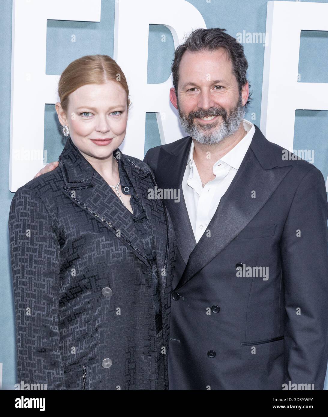 Sarah Snook and Dave Lawson attend Peacock's 'All Her Fault' premiere ...