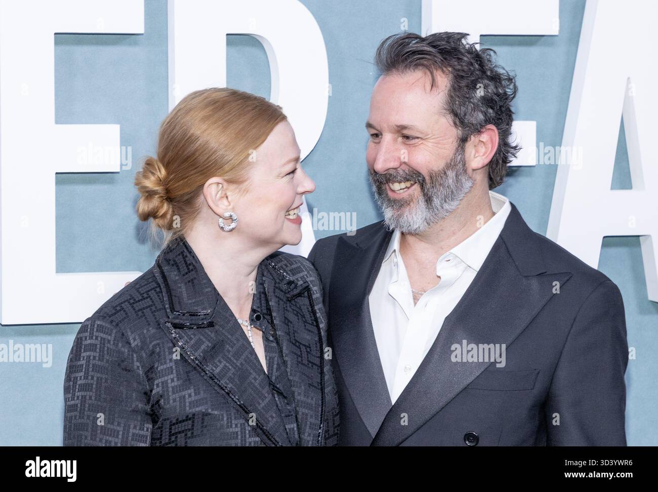 Sarah Snook and Dave Lawson attend Peacock's 'All Her Fault' premiere ...