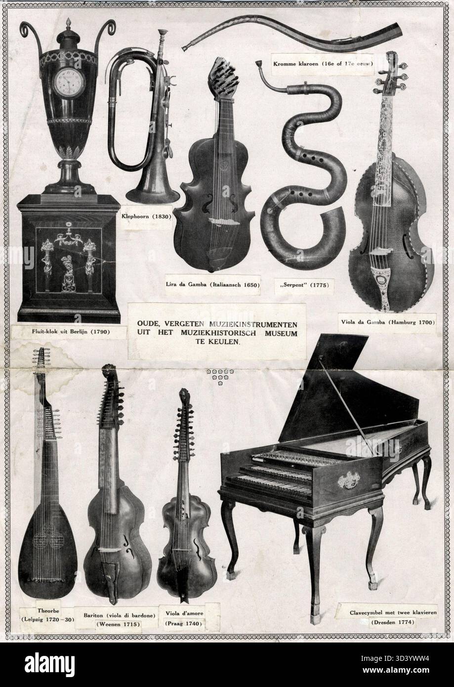 In 1923, the Music Historical Museum in Cologne, Germany, showcased ...