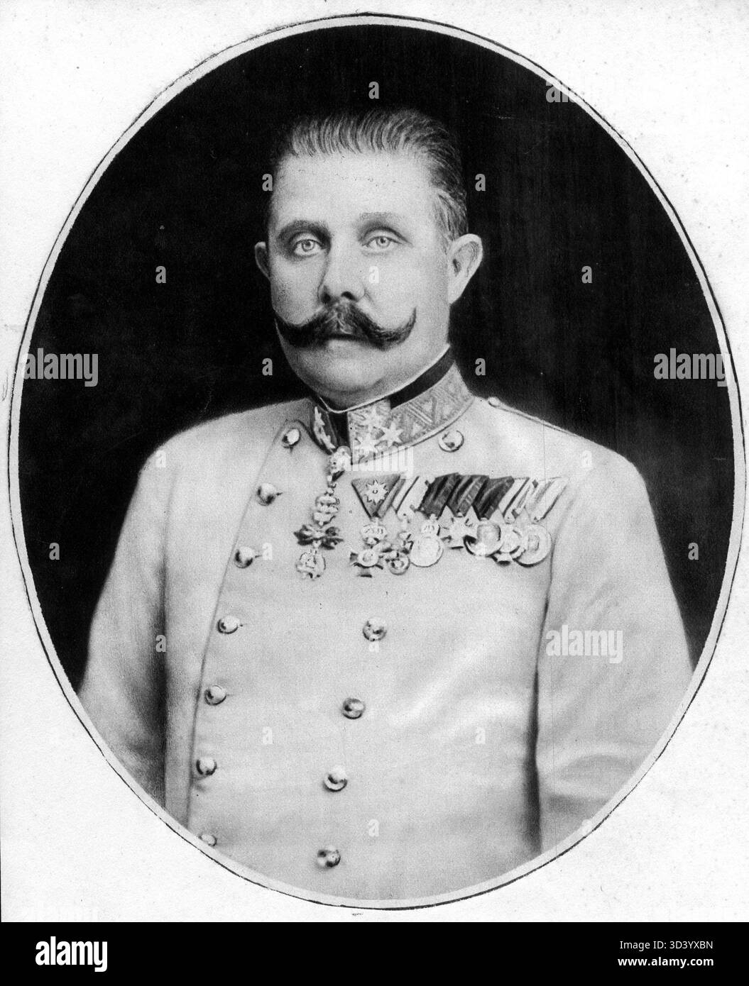 A portrait of Archduke Franz Ferdinand of Austria, taken around 1910 ...