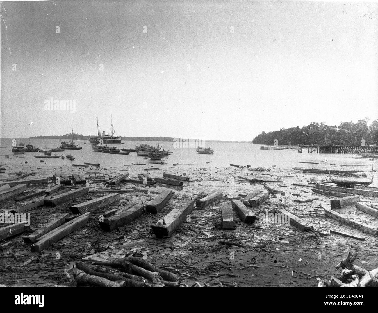 Dutch and colonial shipping Black and White Stock Photos & Images - Alamy