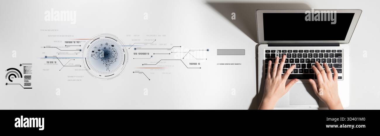 Ai enables smart data hi-res stock photography and images - Alamy