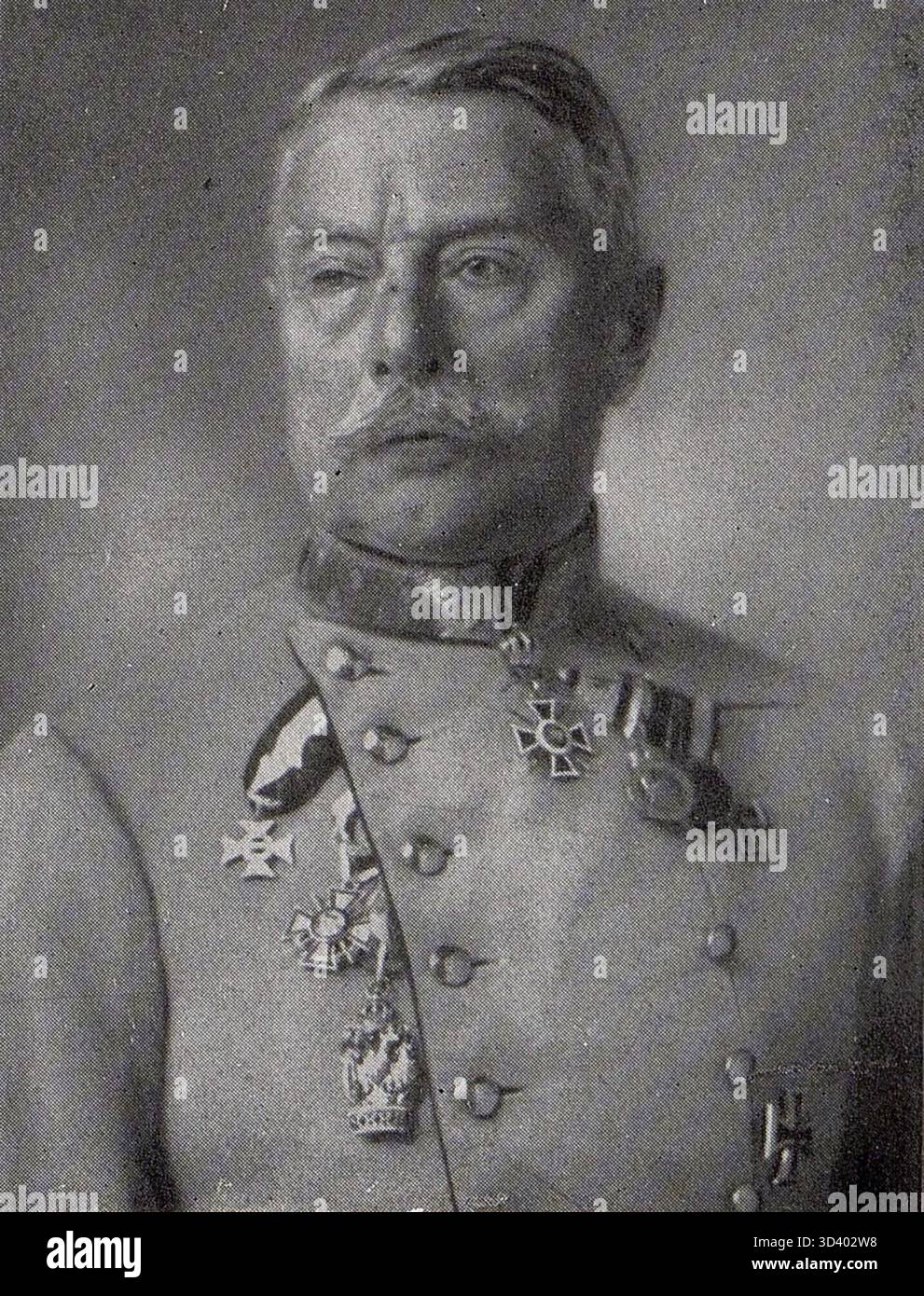 Lieutenant Field Marshal Josef Schneider Edler von Manns-Au, a senior ...