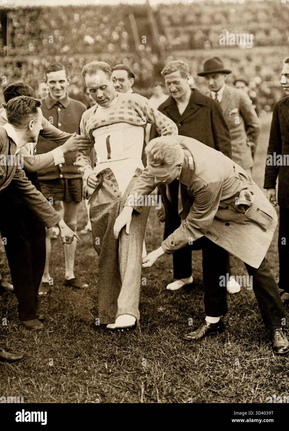 After breaking his own world record in the 3,000 meter race at the 1926 ...