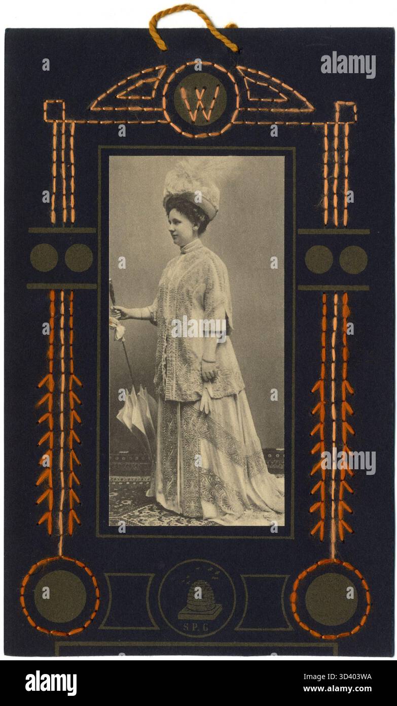 Name below portrait Cut Out Stock Images & Pictures - Alamy