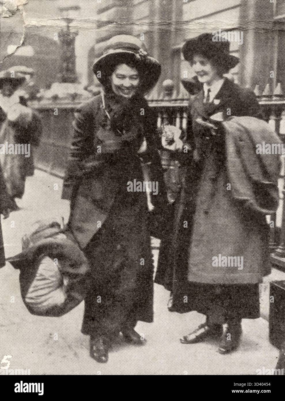 In 1912, suffragette leader Mrs. Emmeline Pethick-Lawrence was seen ...