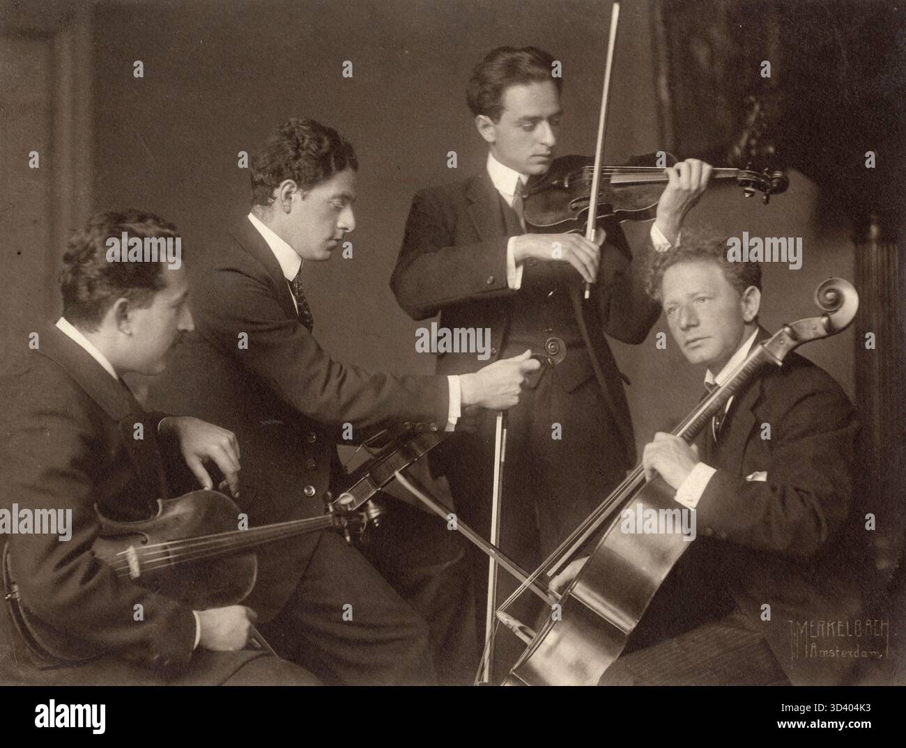 The Budapest String Quartet performed for the first time in the ...