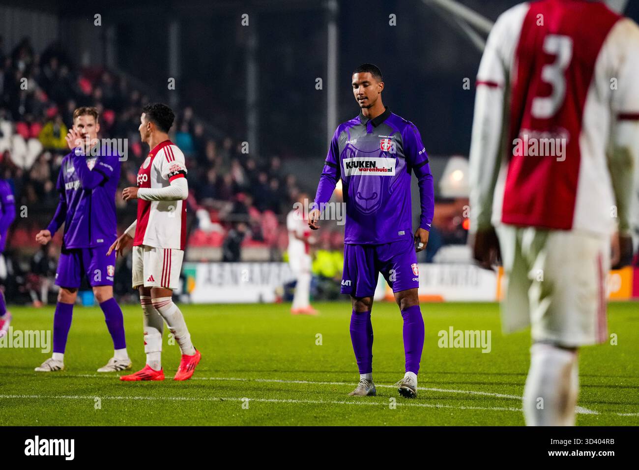 Amsterdam - Jayson Ezeb of FC Dordrecht during the fifteenth ...
