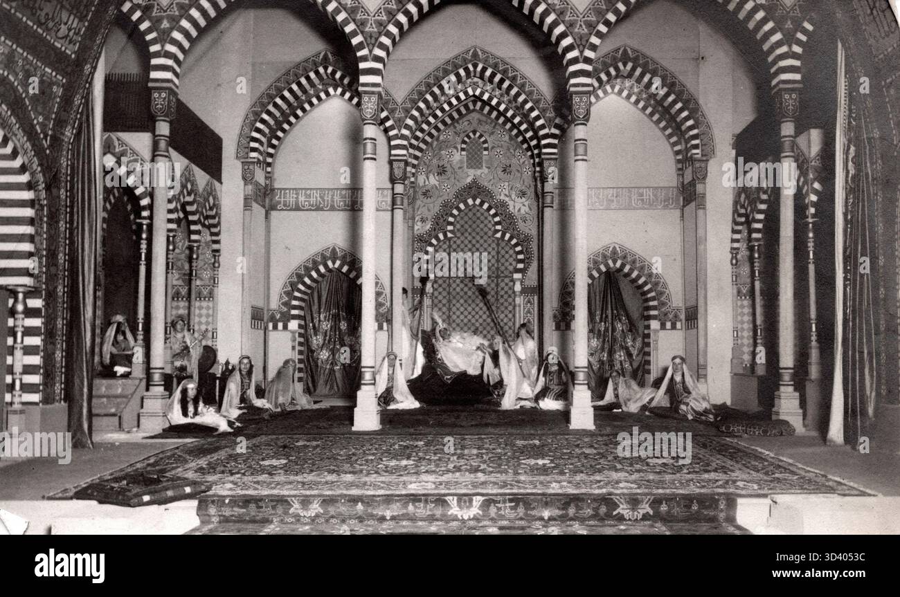 This 1913 photo captures Delft students performing a Persian mime play ...