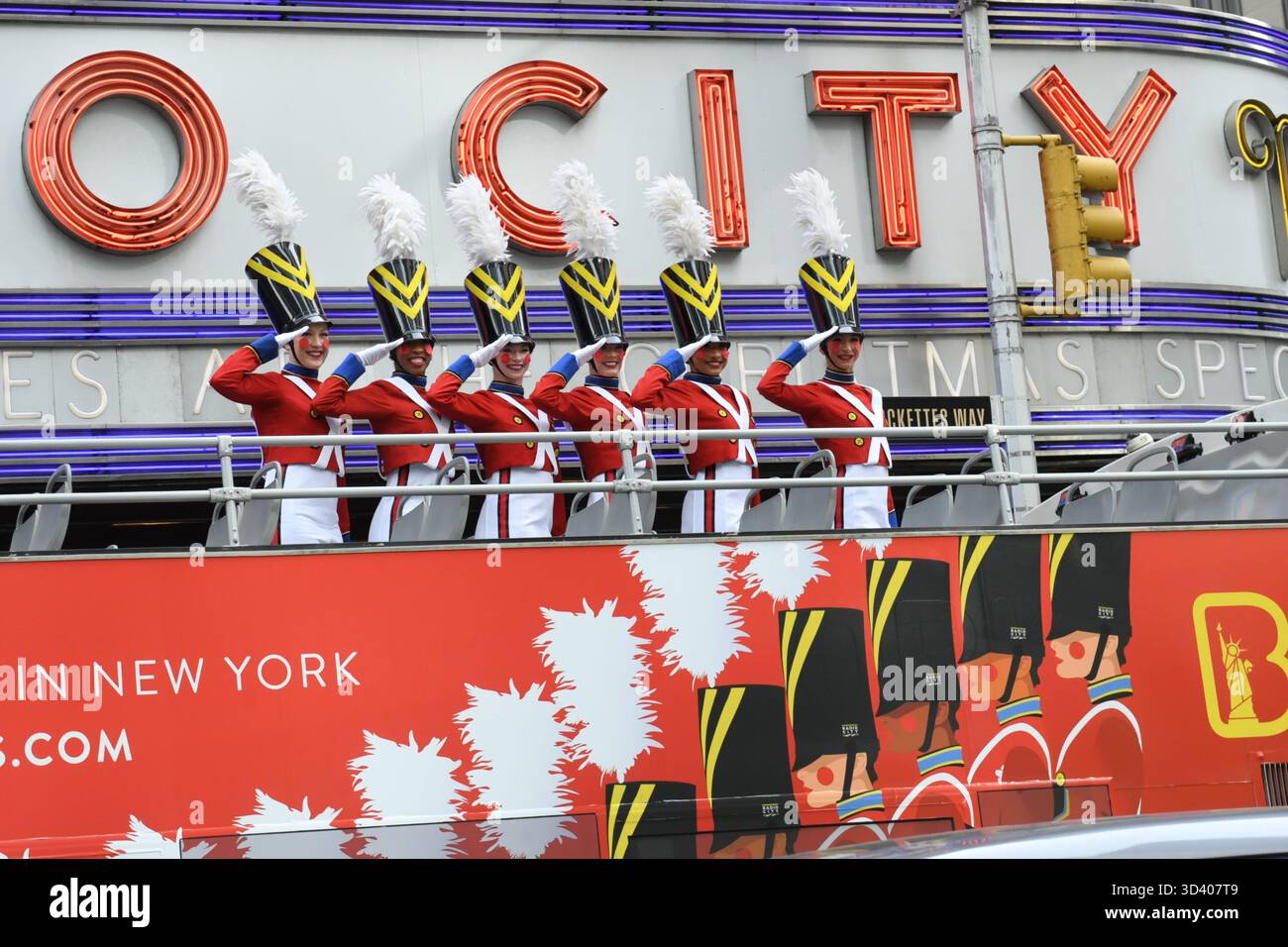The Rockettes unveil "Rockettes Way" during the Radio City Rockettes ...
