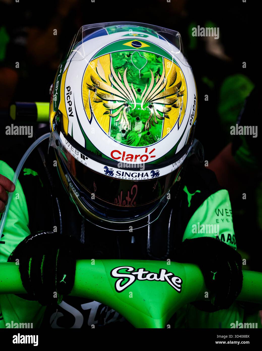 BORTOLETO Gabriel (bra), Stake F1 Team Kick C45, portrait during the ...