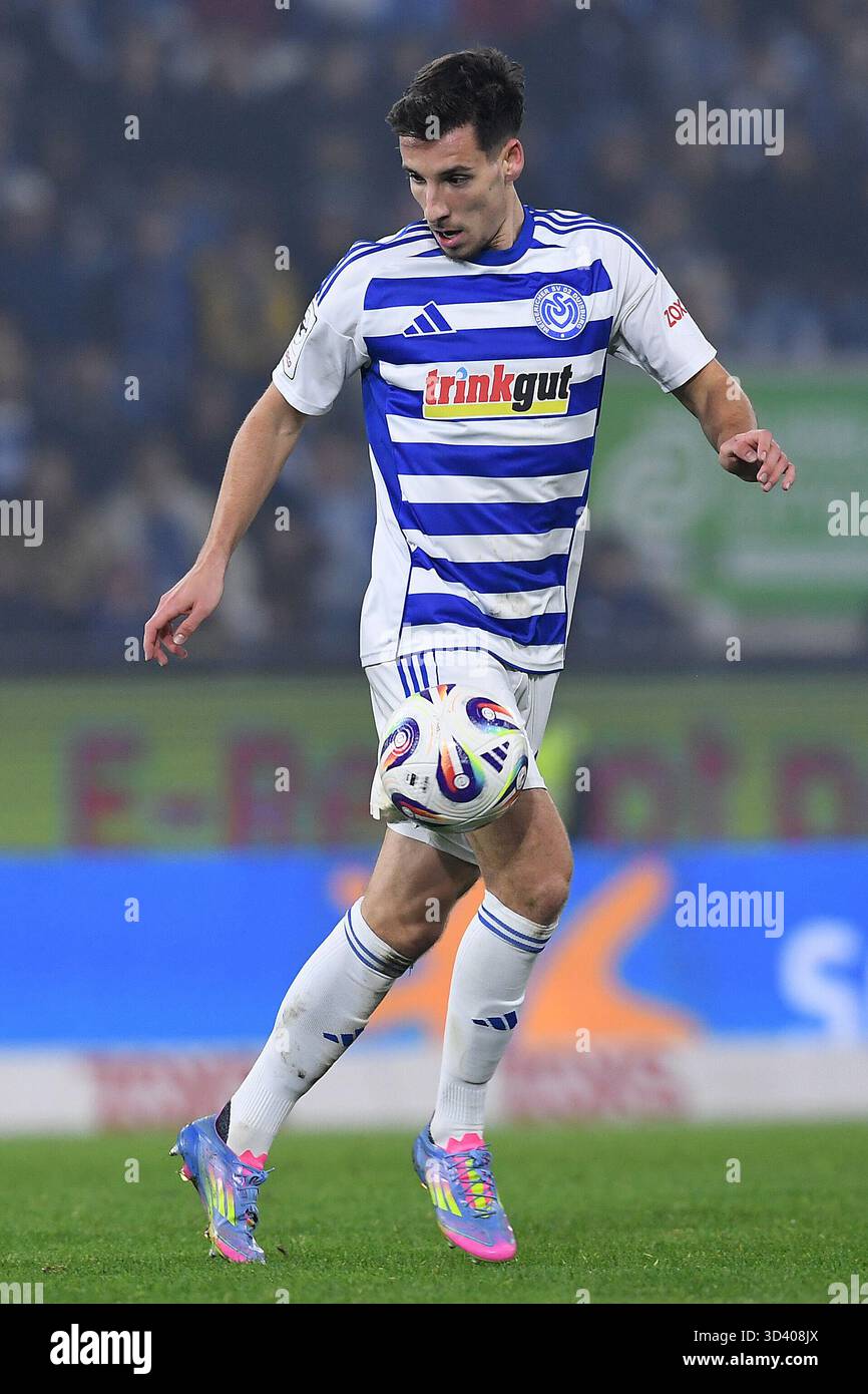 Fussball 3. Liga 14. Spieltag MSV Duisburg - SV Waldhof Mannheim am 07. ...