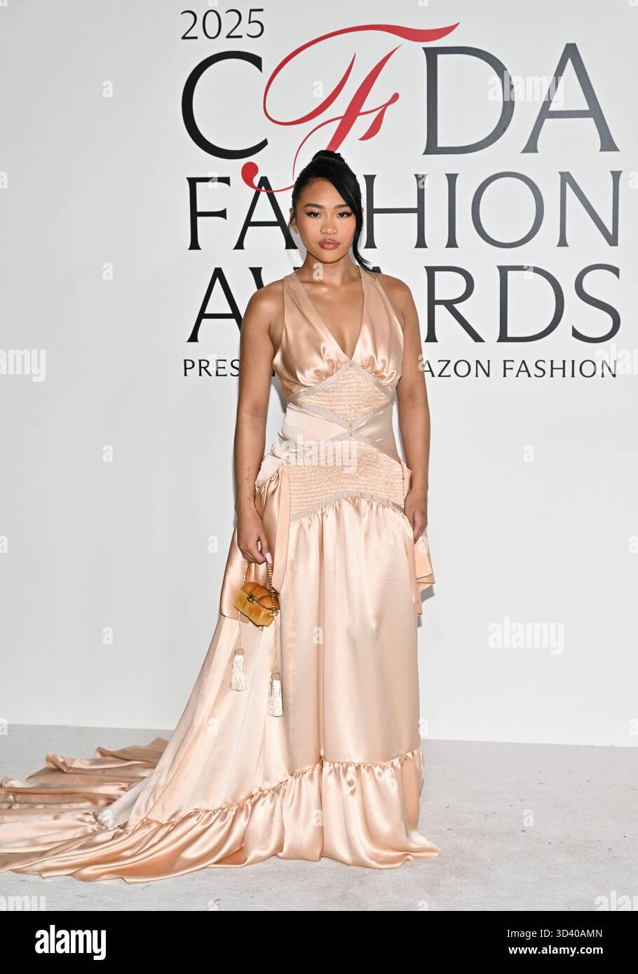 Sunisa Lee attends the CFDA Fashion Awards, hosted by The Council of ...