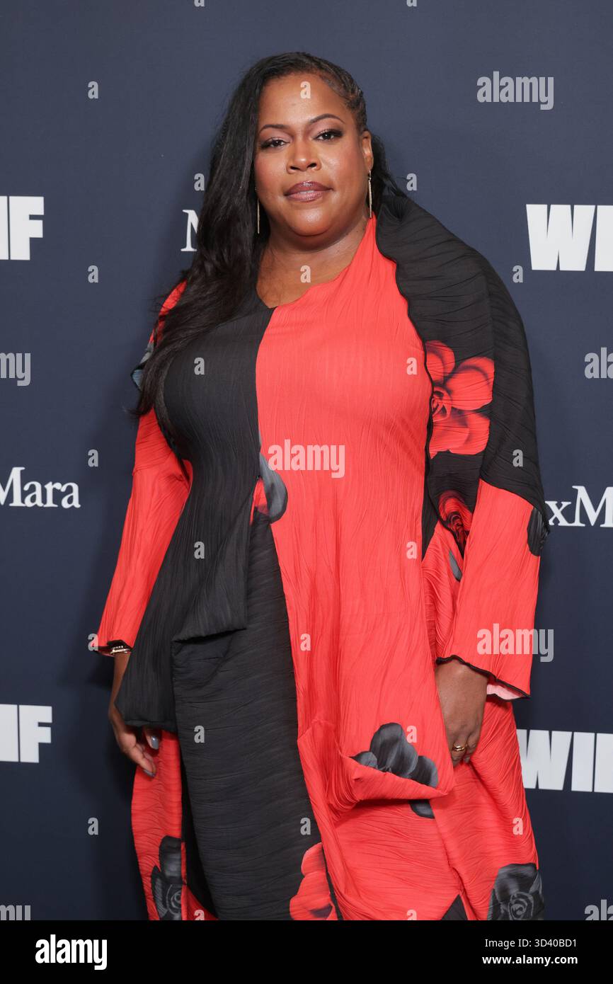 Reina King attends the 2025 WIF Honors Presented By Max Mara at the ...