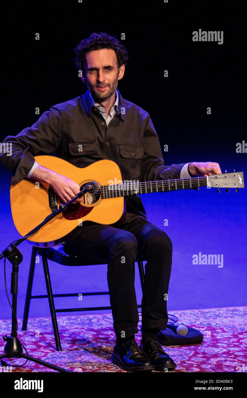 American jazz guitarist Julian Lage performs during the JAZZMADRID ...
