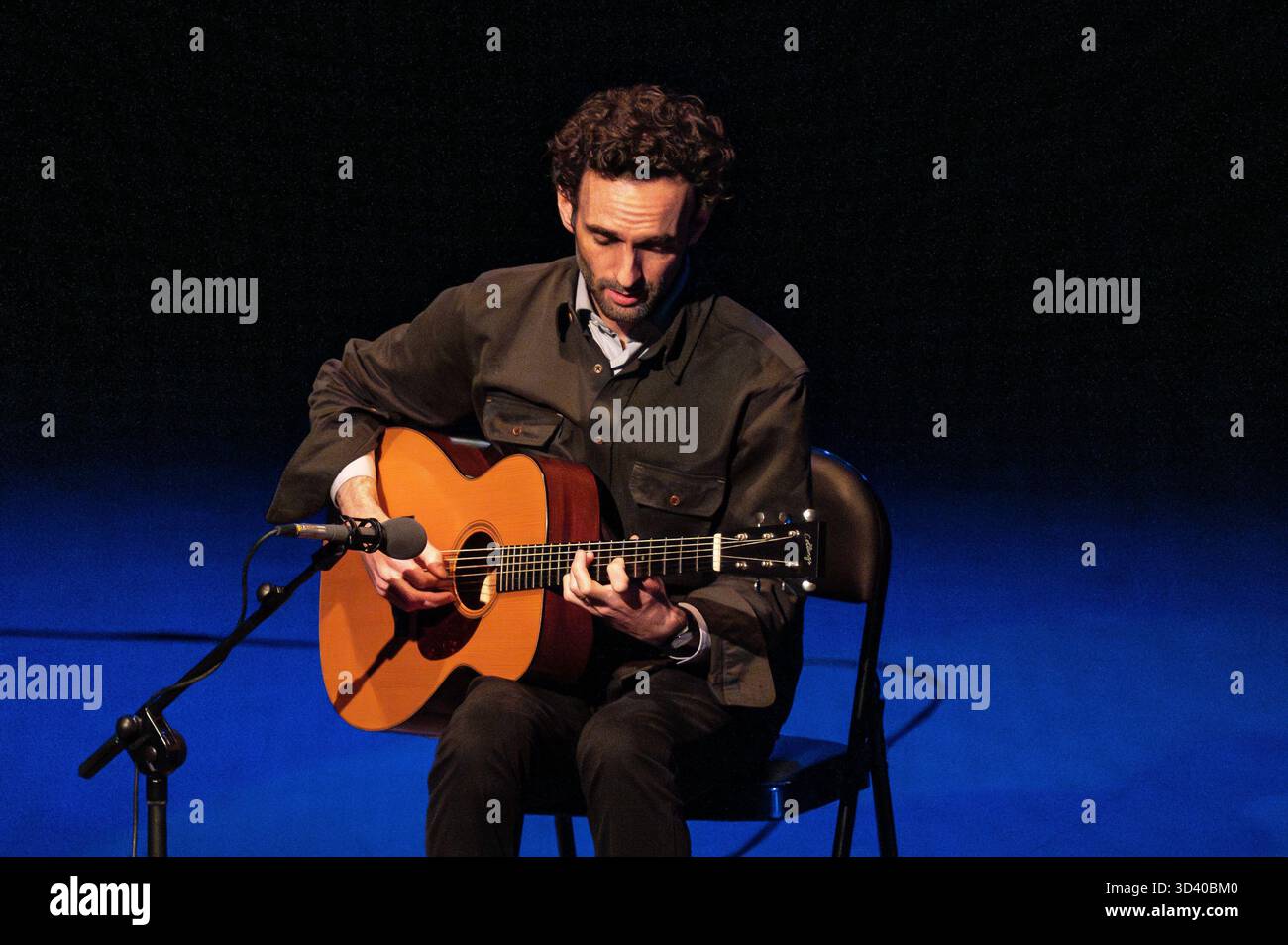 American jazz guitarist Julian Lage performs during the JAZZMADRID ...