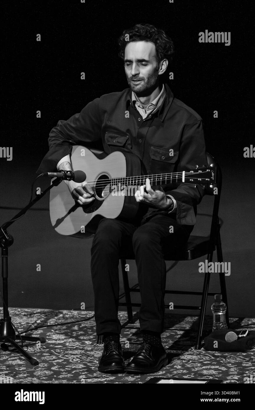 American jazz guitarist Julian Lage performs during the JAZZMADRID ...
