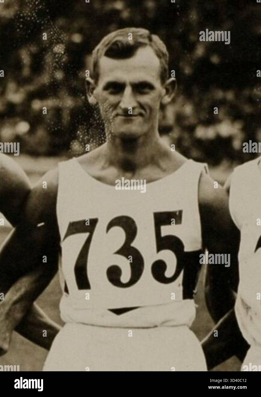 Kurt Schneider, a German marathon runner at the 1928 Olympic Games in ...