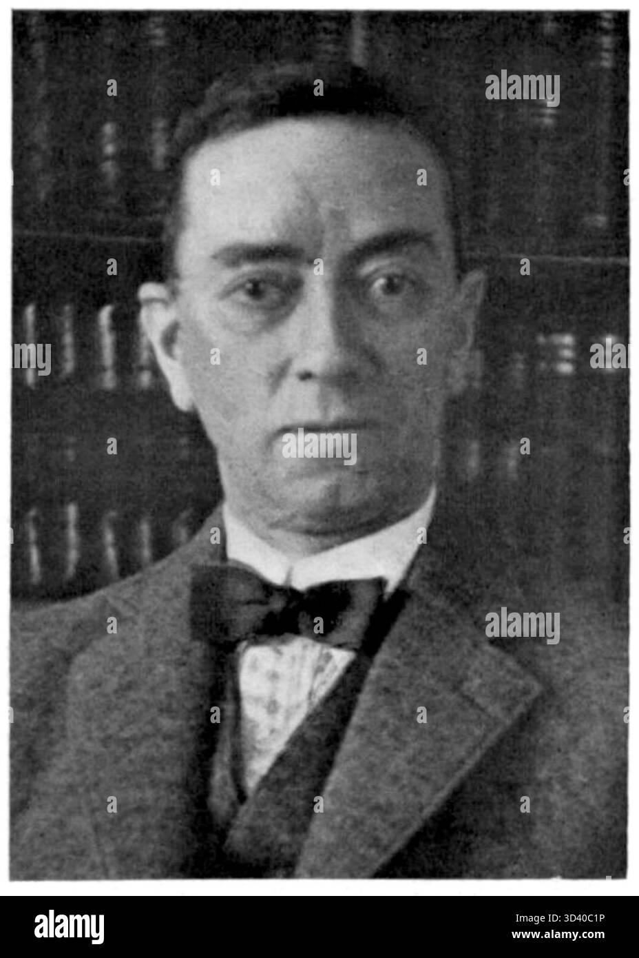 A portrait of Ir. Gerard Louis Tegelberg, taken circa 1938. Tegelberg ...