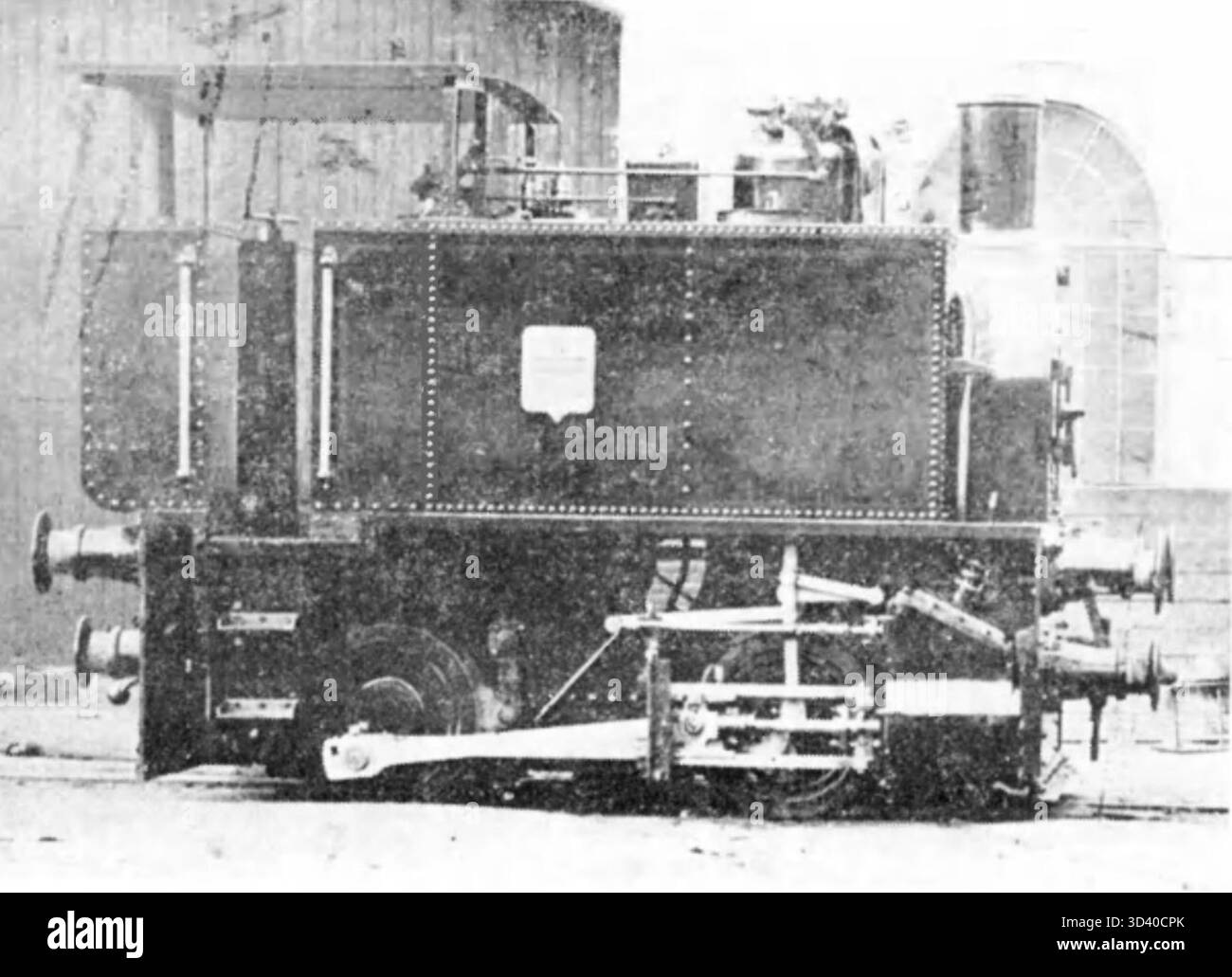 The Couillet Company built short and elevated locomotives for quarries ...