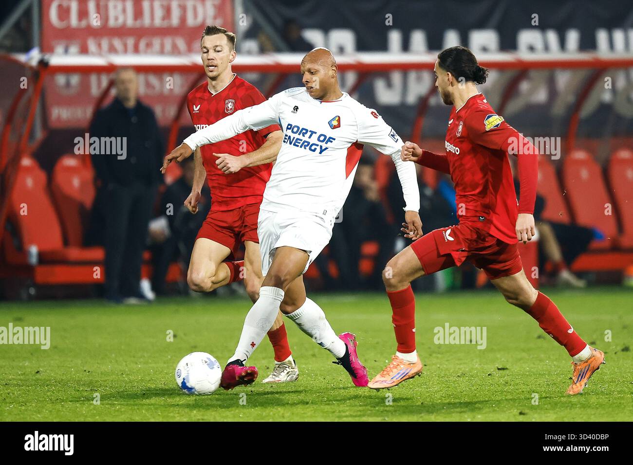 ENSCHEDE - Kay Tejan of Telstar, Ramiz Zerrouki of FC Twente (l-r ...