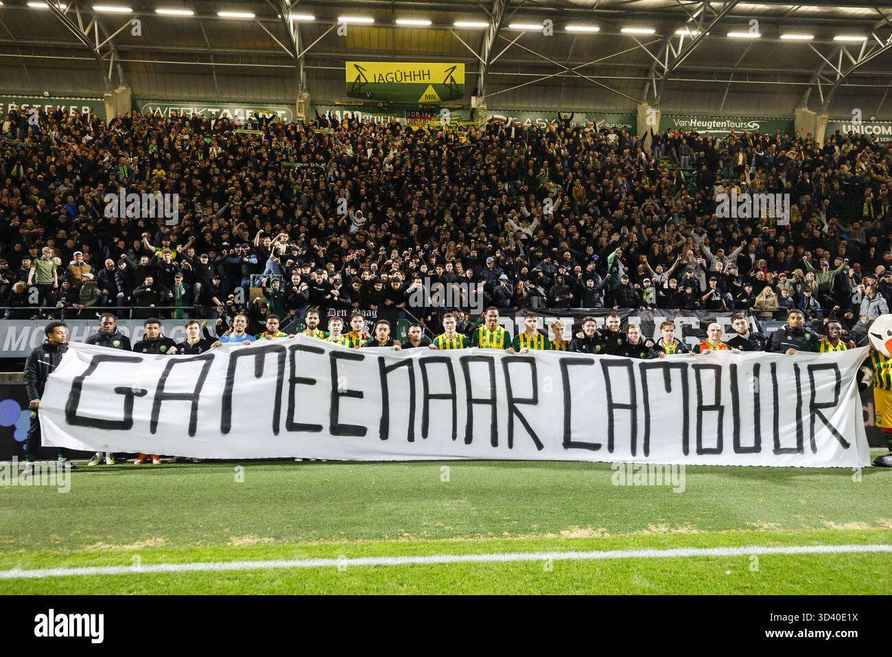 DEN HAAG , 07-11-2025 , WerkTalent Stadium , season 2025 / 2026 , Dutch ...