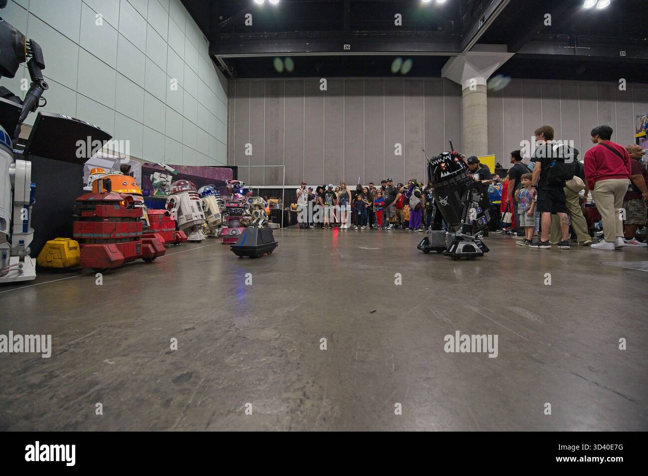 Los Angeles, California, USA – September 27, 2025 - Star Wars droids ...
