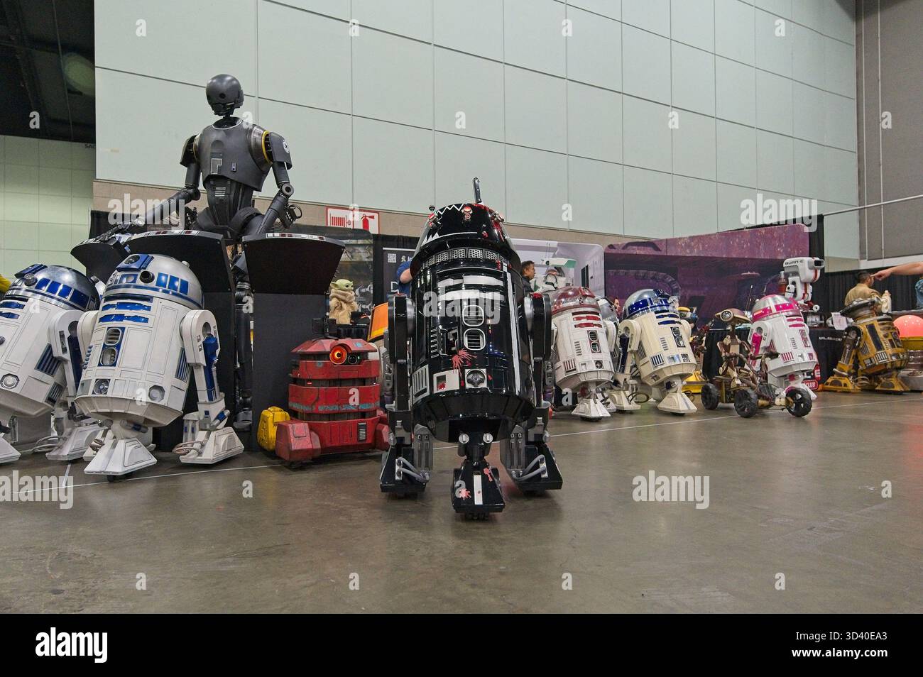 Los Angeles, California, USA – September 27, 2025 - Star Wars droids ...