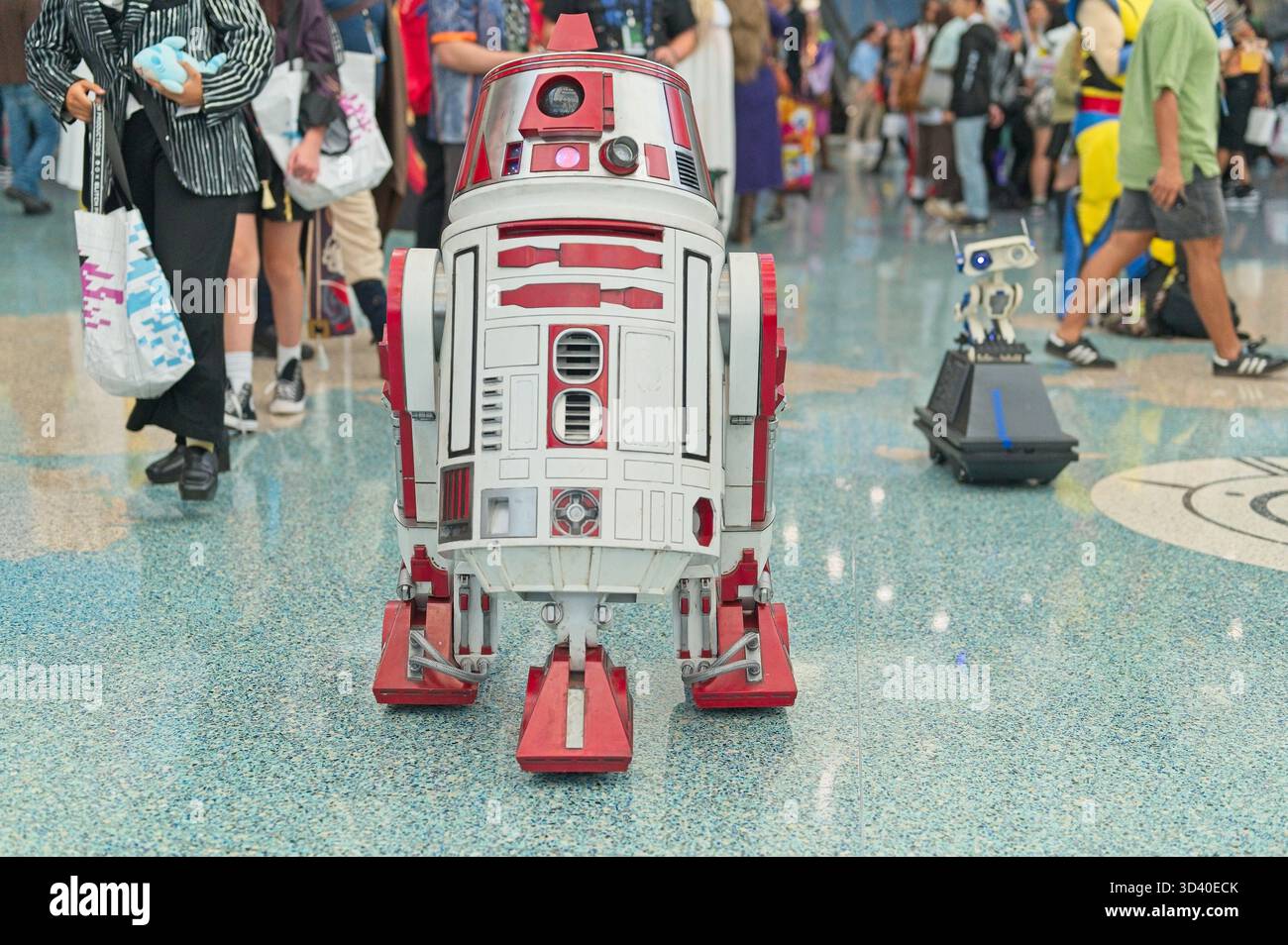 Los Angeles, California, USA – September 27, 2025 - Star Wars droids ...