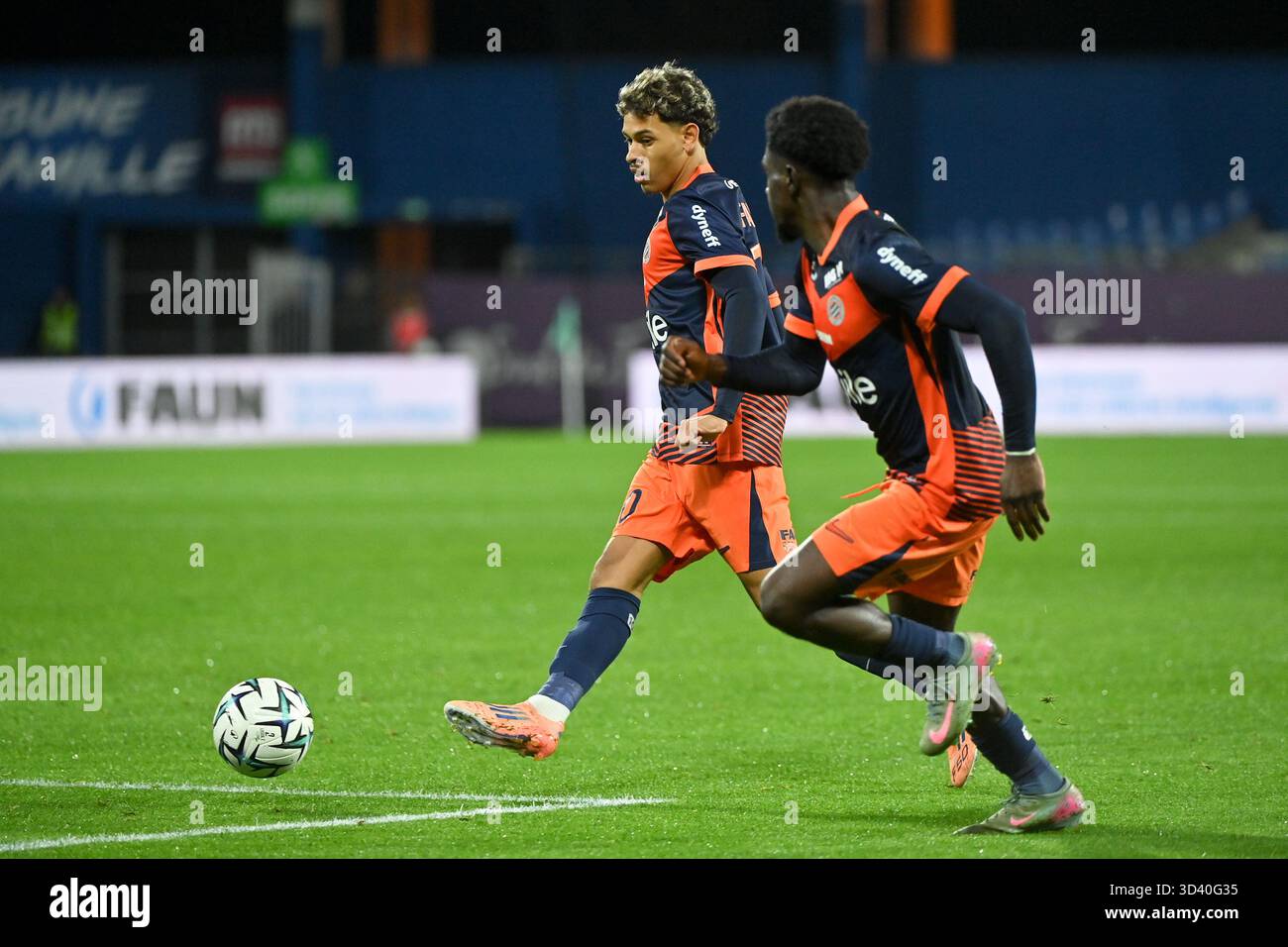 10 Khalil FAYAD (mhsc) during the Ligue 2 BKT match between Montpellier ...