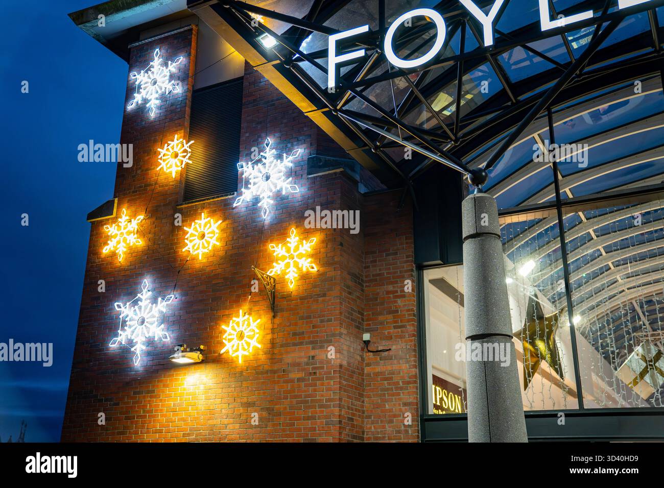 Derry, Northern Ireland. 7 November 2025. Christmas celebrations get ...