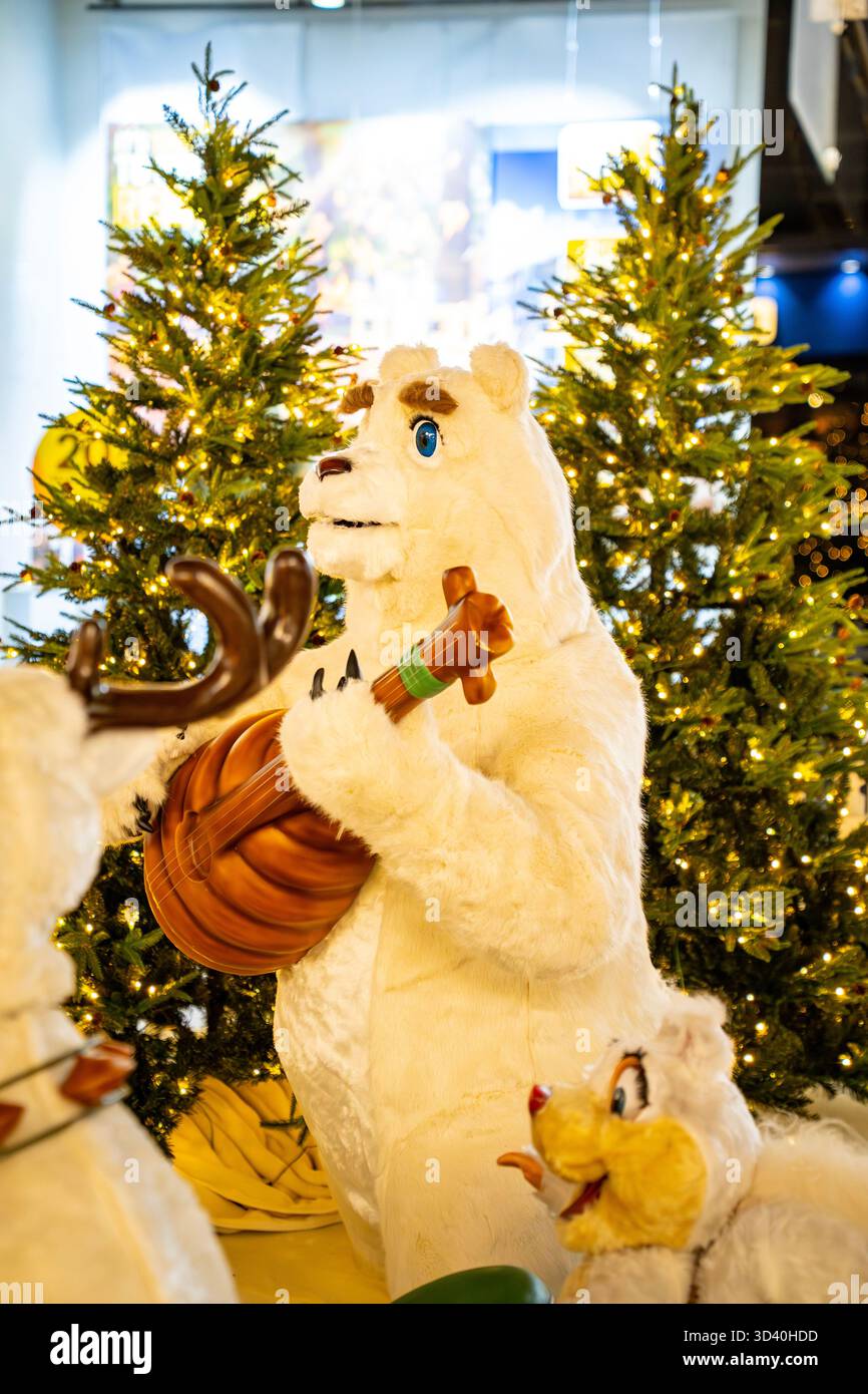Derry, Northern Ireland. 7 November 2025. Christmas celebrations get underway at Foyleside ...