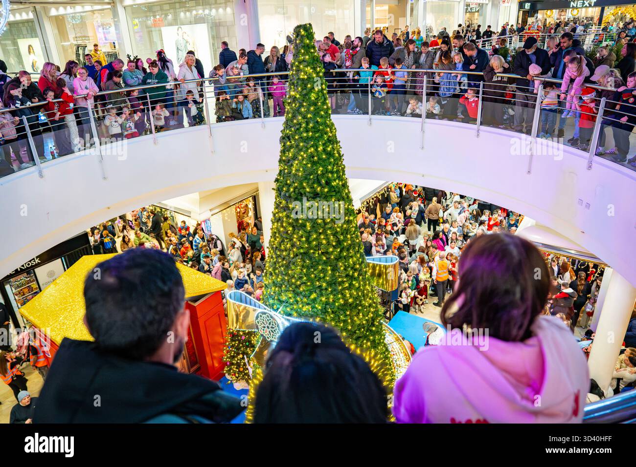 Derry, Northern Ireland. 7 November 2025. The main Christmas tree at ...