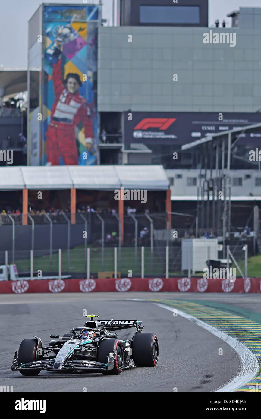 Sao Paulo, Brazil, 7th November 2025. Kimi Antonelli (ITA) Mercedes AMG ...