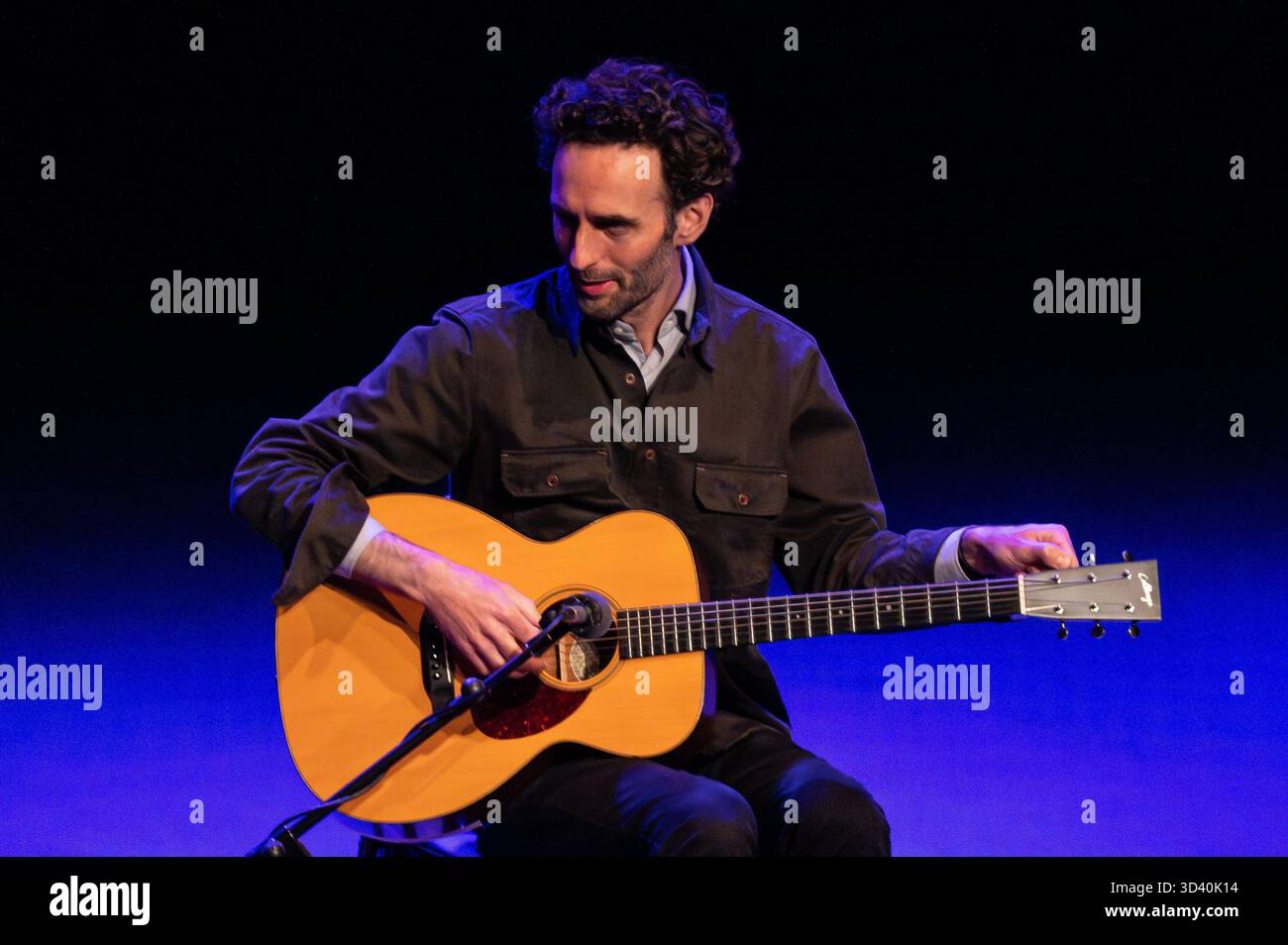 American jazz guitarist Julian Lage performs during the JAZZMADRID ...