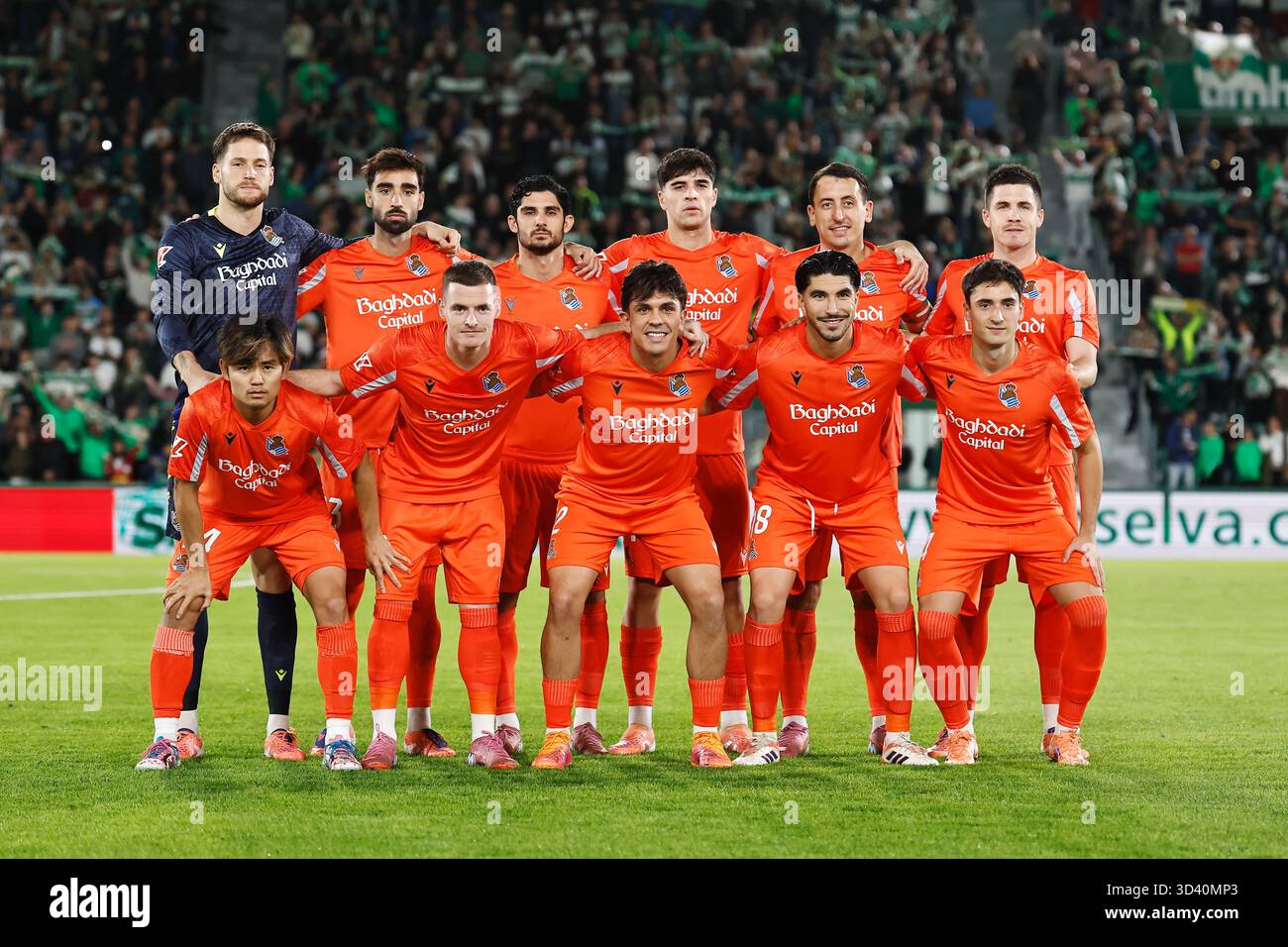 RealSociedad team group line-up (Sociedad), NOVEMBER 7, 2025 - Football ...