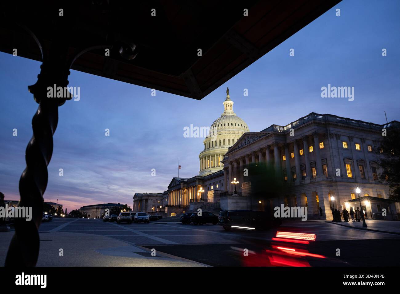 The U.S. Capitol building is seen on the 38th day of a government ...