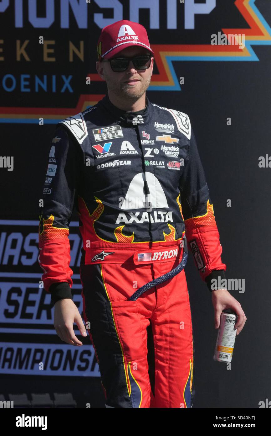NASCAR Cup Series driver William Byron during a NASCAR Cup Series auto ...