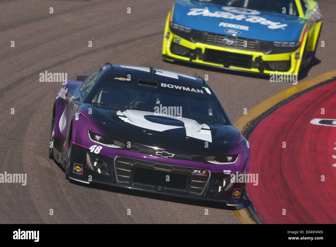 NASCAR Cup Series driver Alex Bowman during a NASCAR Cup Series auto ...