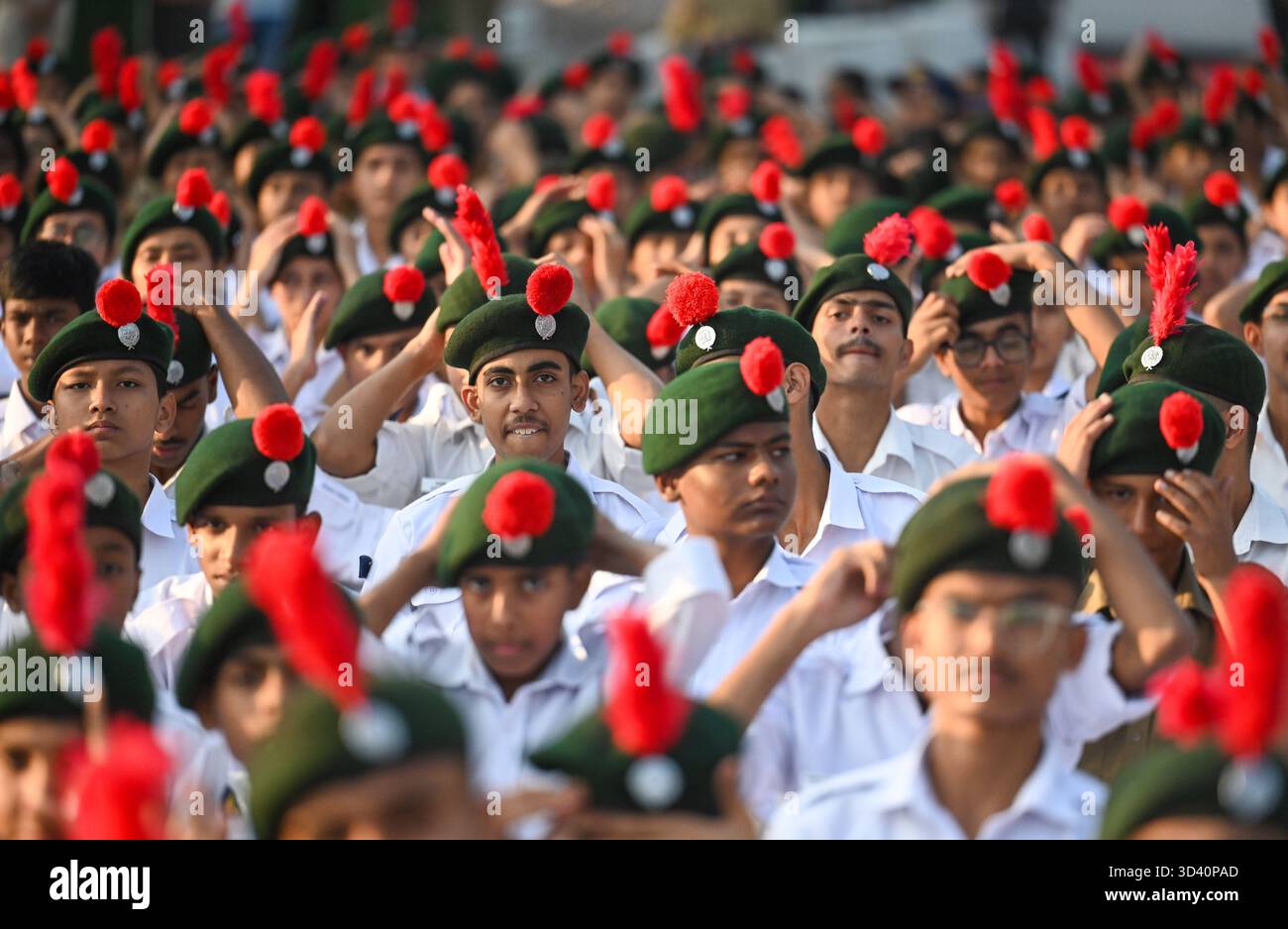 NEW DELHI, INDIA - NOVEMBER 7: NCC Cadets during the 150 Years ...