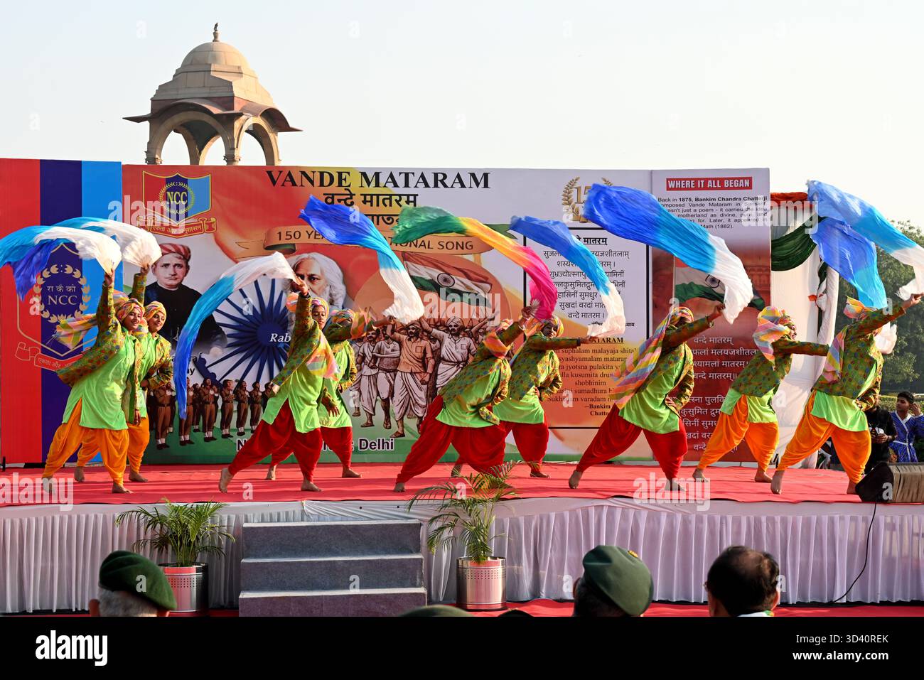 NEW DELHI, INDIA - NOVEMBER 7: NCC Cadets perform during the 150 Years ...