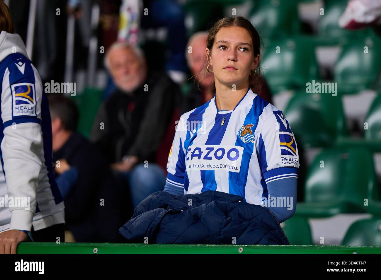 ELCHE, SPAIN - NOVEMBER 7: Fans of Real Sociedad during to the LaLiga ...