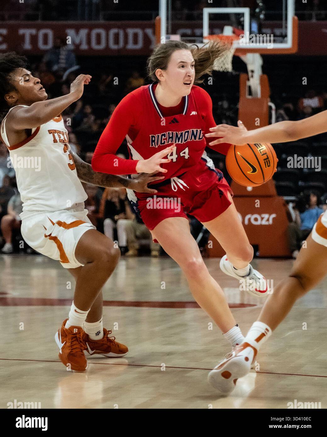 Nov 7 , 2025. Maggie Doogan (44) of the Richmond Spiders in action vs ...
