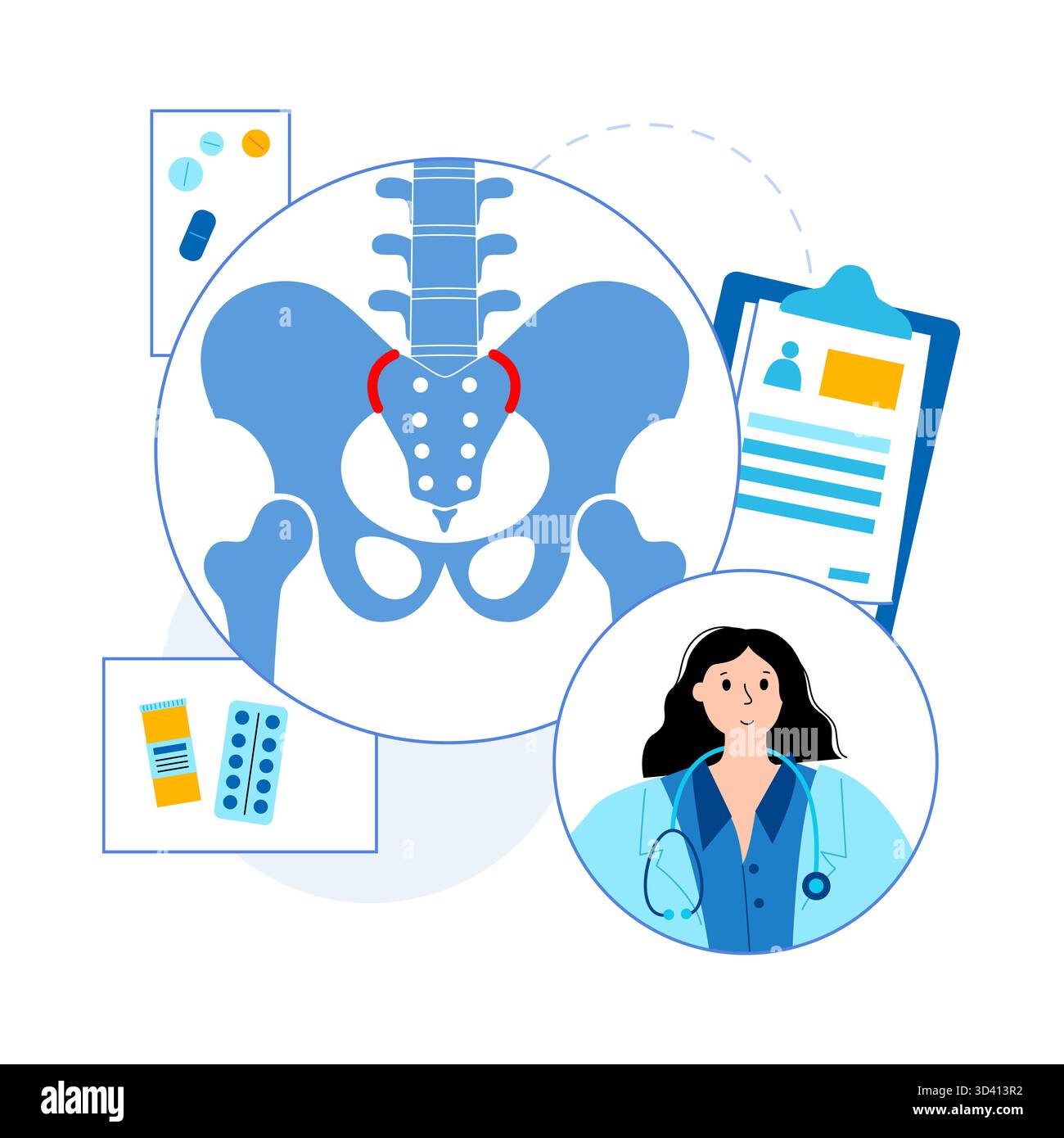 Pelvic inflammatory disorder hi-res stock photography and images - Alamy