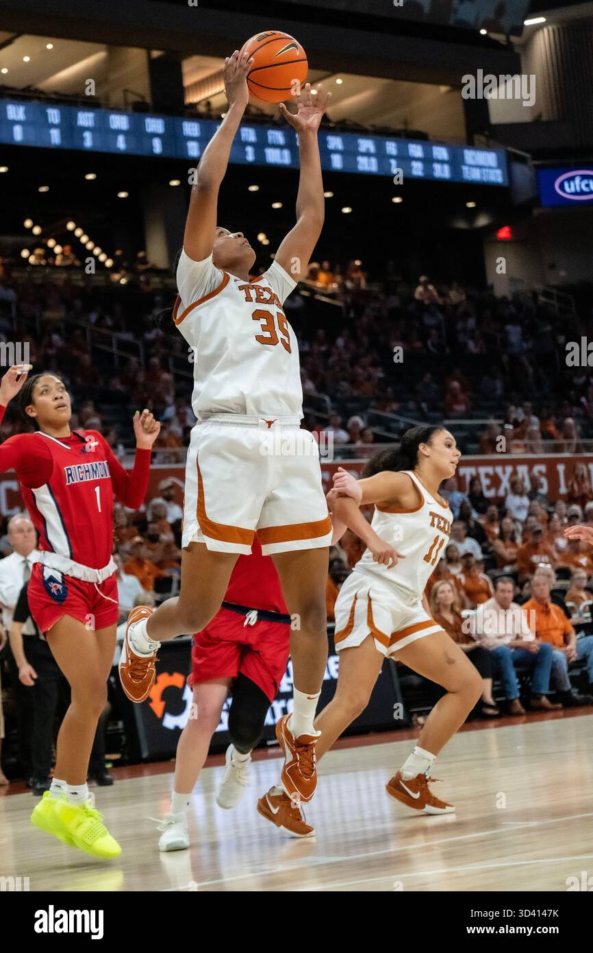 Nov 7 , 2025. Madison Booker (35) of the Texas Longhorns in action vs ...