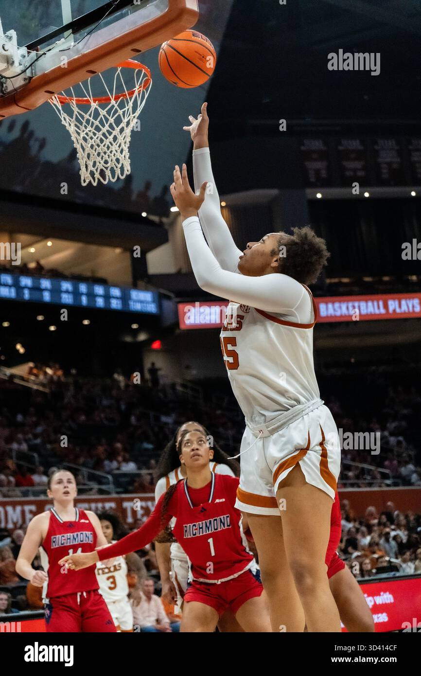 Nov 7 , 2025. Breya Cunningham (25) of the Texas Longhorns in action vs ...