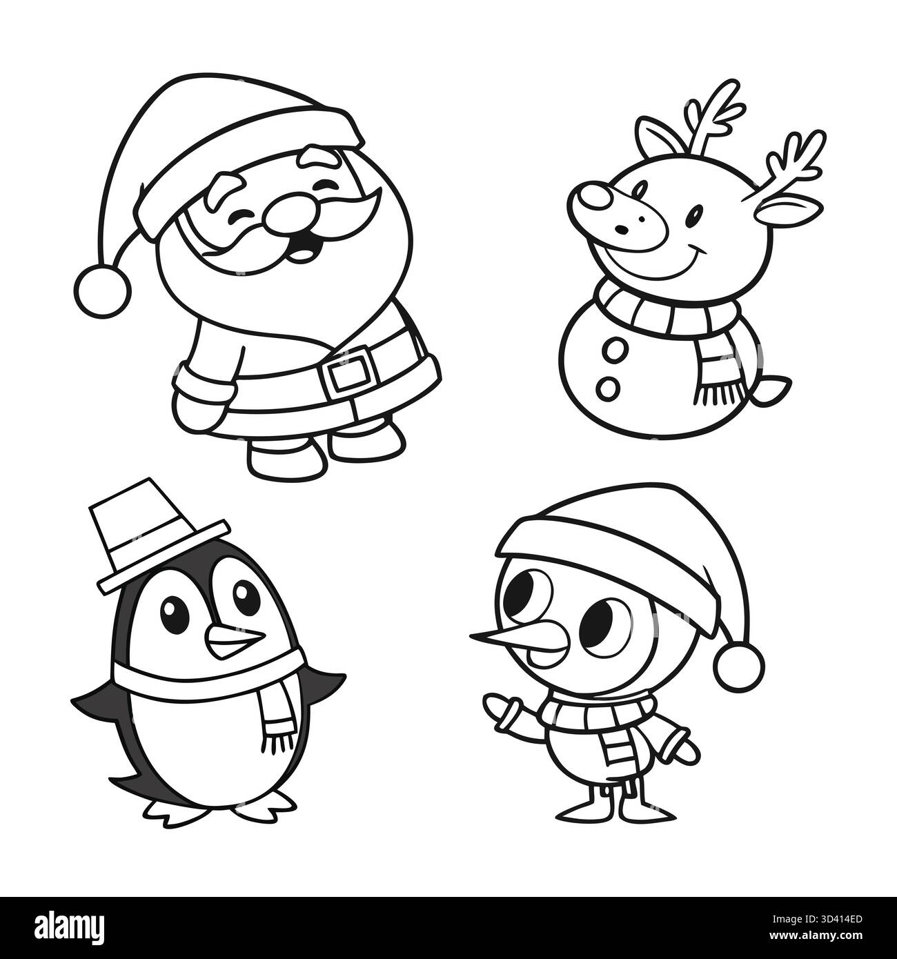 Vintage style christmas decoration Stock Vector Images - Alamy