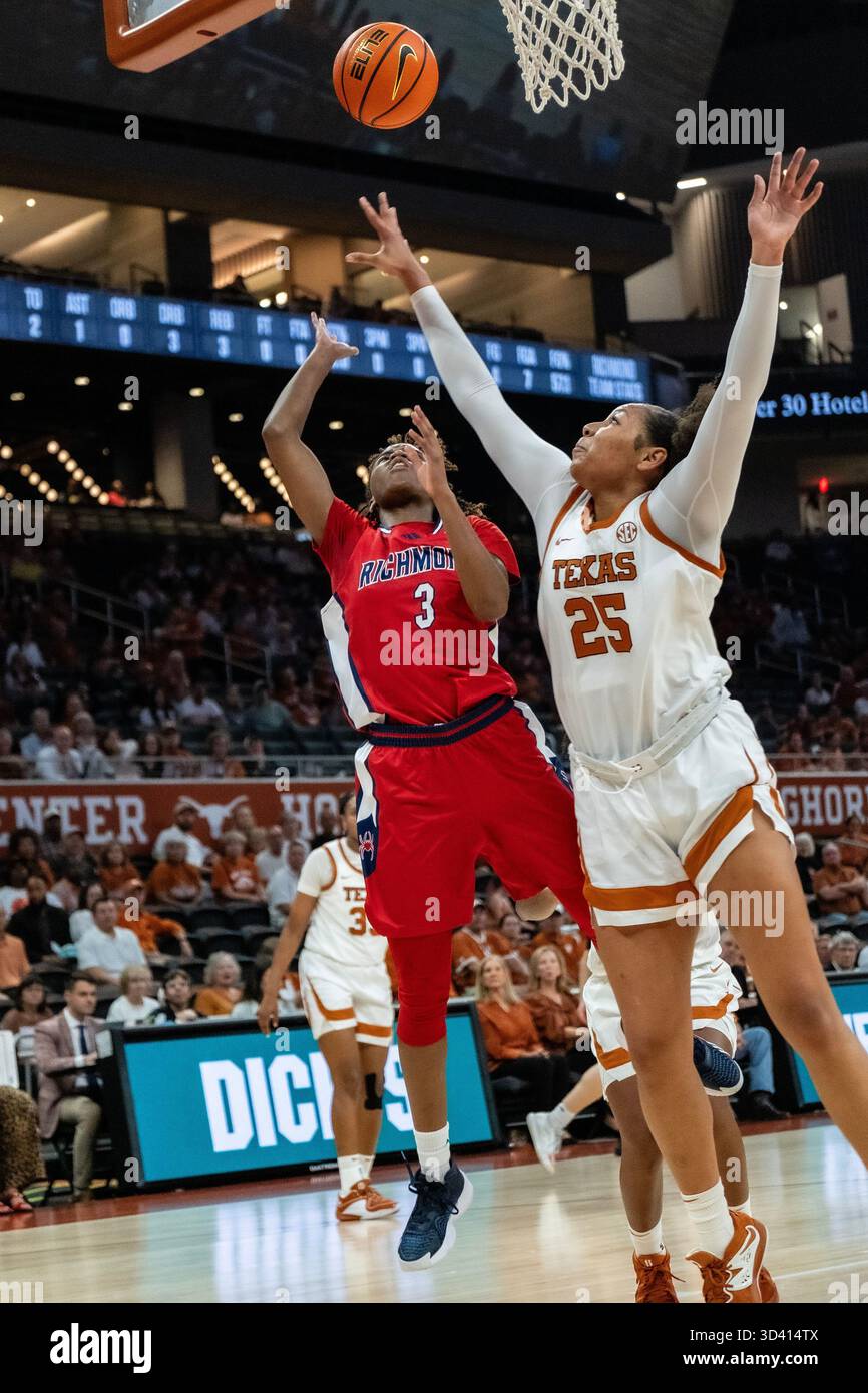 Nov 7 , 2025. Alicia Newell (3) of the Richmond Spiders in action vs ...
