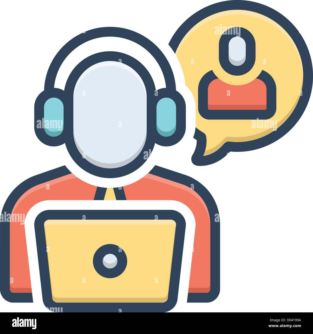 Customer interaction vector vectors hi-res stock photography and images ...