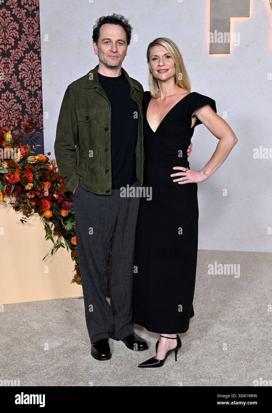 Matthew Rhys and Claire Danes arriving to ‘The Beast In Me’ FYC event ...